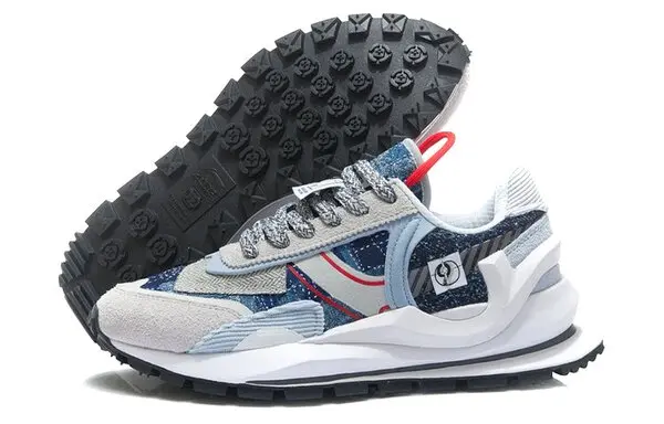 LI-NING Eternal 92 Paris Fashion Week 2021 Agcr047-6 Sneakers - Grey/white/blue