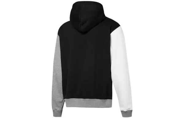 PUMA Combine Embroidered Pattern Knit Sports Hoodie