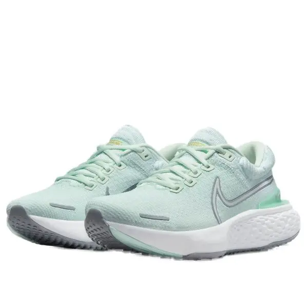 Nike Zoomx Invincible Run Flyknit 2 "barely Green Mint Foam" Sneakers - Green/silver
