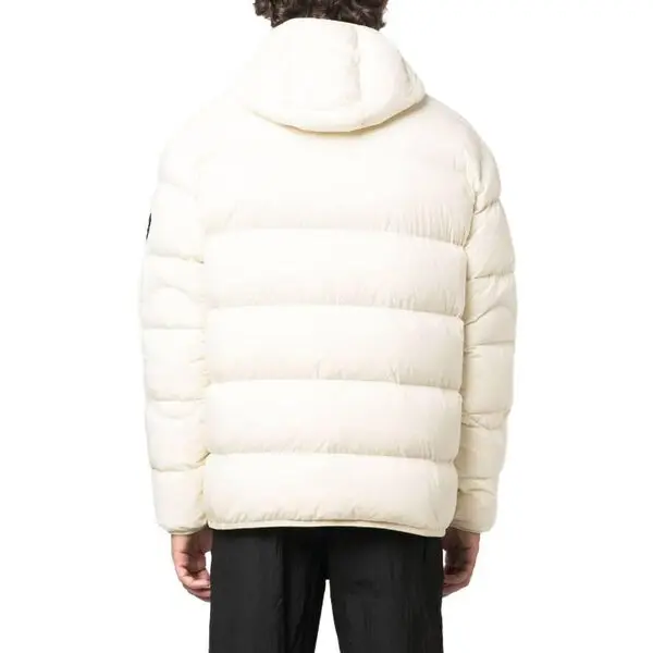 Stone Island Compass Patch Zip-up Puffer Jacket