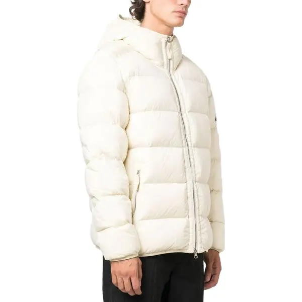 Stone Island Compass Patch Zip-up Puffer Jacket