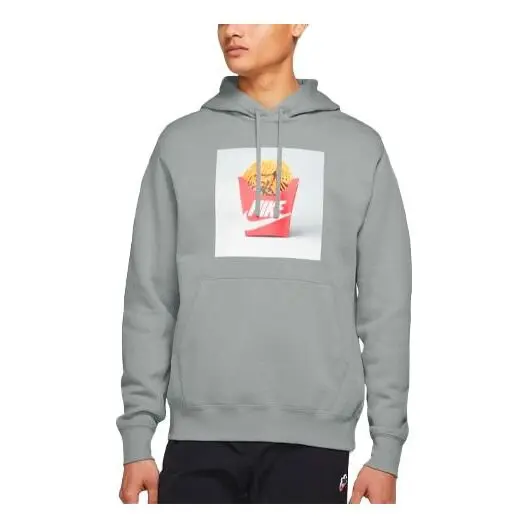 Nike Graphic Print Hoodie - Multi-color