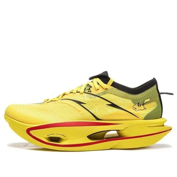 LI-NING X Pokemon Feidian 5 Ultra Sneakers - Yellow