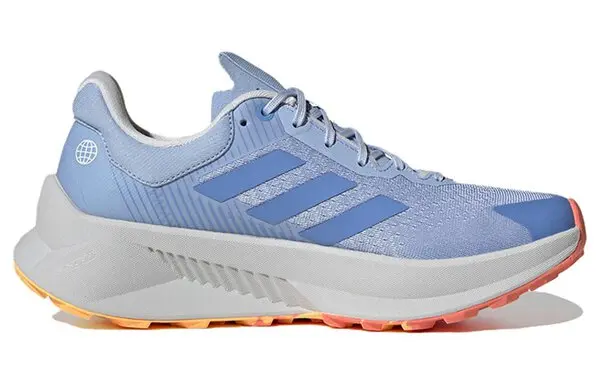 Adidas Soulstride Trail Flow Sneakers - Blue/grey/orange