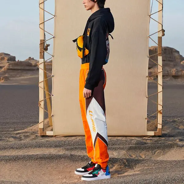 LI-NING Cf Series X Dunhuang Museum Crossover Pullover Hoodie