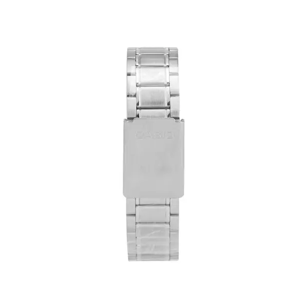 Casio Analog Watch With Stainless Steel Strap