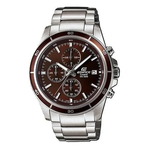 Casio Edifice Stainless Steel Chronograph Watch - Silver
