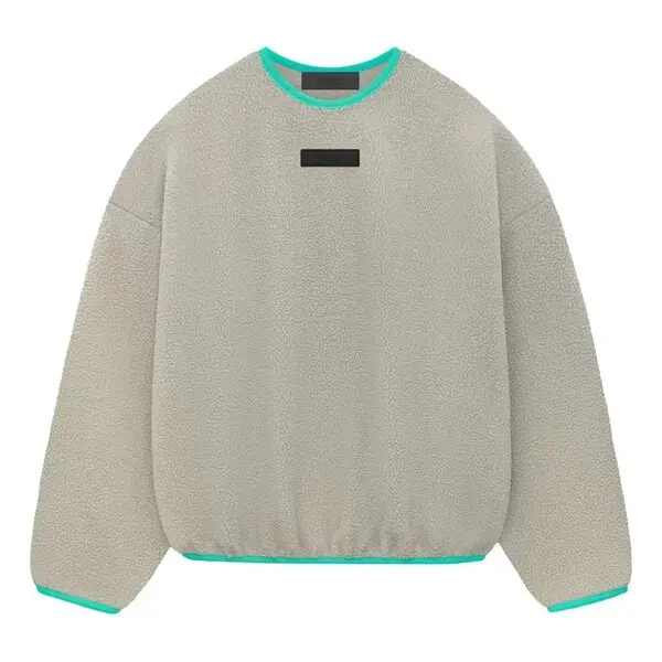 Fear Of God Ss24 Polar Fleece Crewneck - Grey