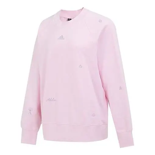 Adidas Bluv Q1 Crew Neck Sweater - Pink