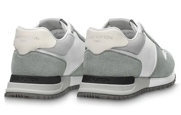 LOUIS VUITTON Run Away Sneakers - White/grey/black