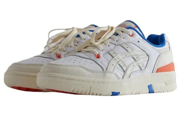 Asics Ex89 Kith "white Blue Orange - Whtie/blue