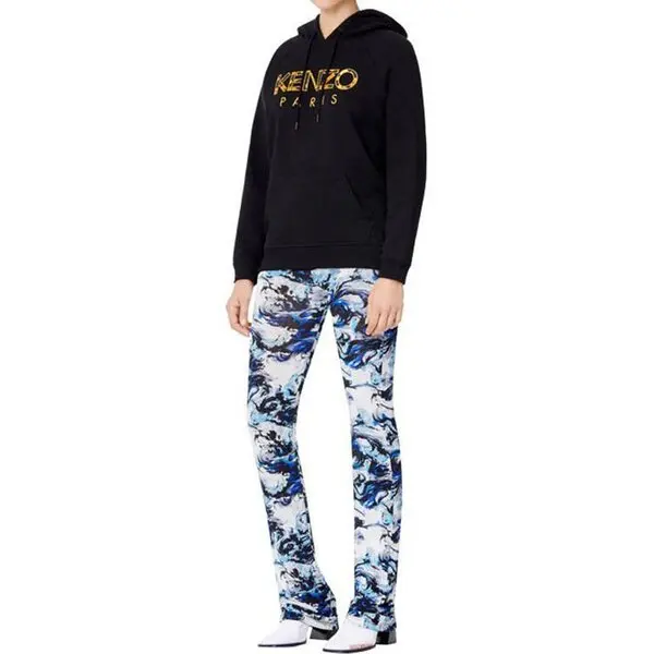 Kenzo Logo Print Hoodie