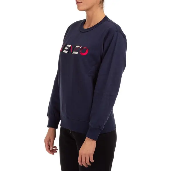 Kenzo Logo Pattern Crewneck Sweatshirt - Tan