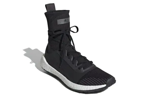 Adidas Stella Mccartney X Pulseboost Hd High Top Sneakers - Black