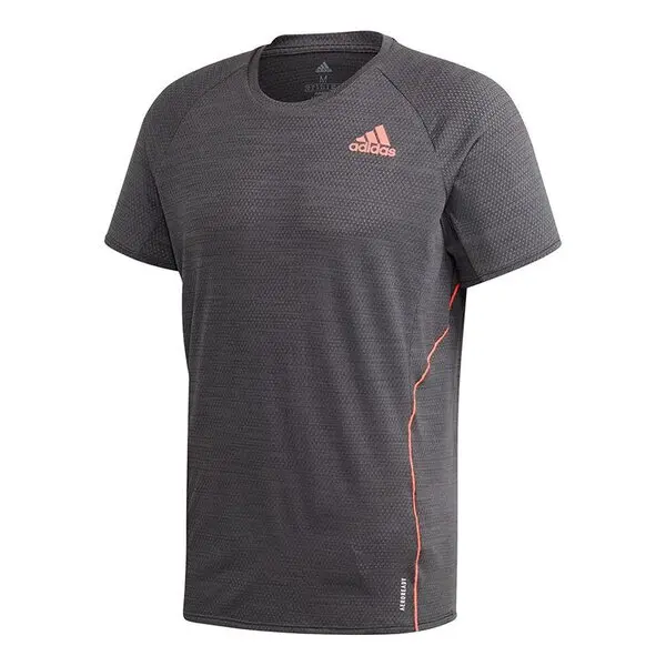 Adidas Runner Short Sleeve Training Tee - Grey