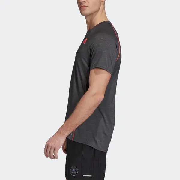 Adidas Runner Short Sleeve Training Tee - Grey