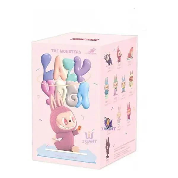 POP MART The Monsters Labubu Lazy Yoga Blind Box - Multi-color