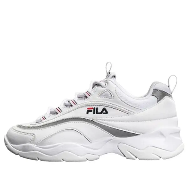 FILA Ray Vntg Chunky Lace-up Sneakers - White