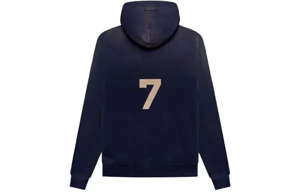 Fear Of God 7 Vintage Hooded Sweatshirt - Navy
