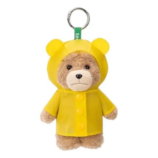 POP MART Ted2 Teddy Bear Action Plush Pendant - Multi-color