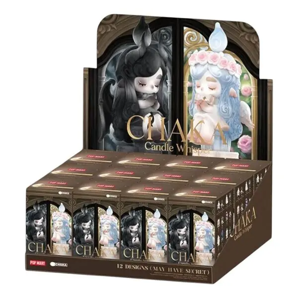 POP MART Chaka Candle Whisper Figures Sealed Case - Multi-color