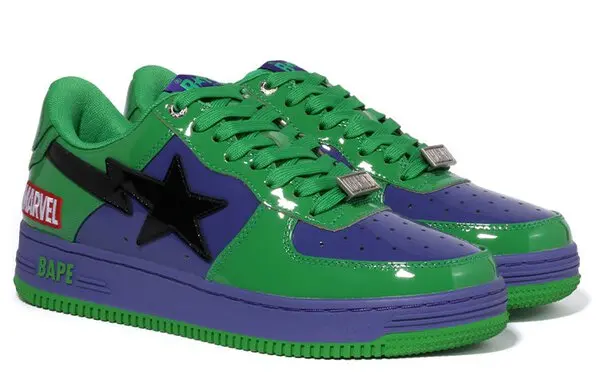 A BATHING APE X Marvel Sta "hulk - Blue/green