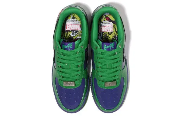 A BATHING APE X Marvel Sta "hulk - Blue/green