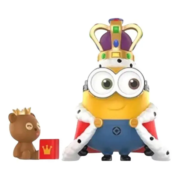 POP MART Minions Bedtime Stories Royal History Bob & Tim Figures - Multi-color