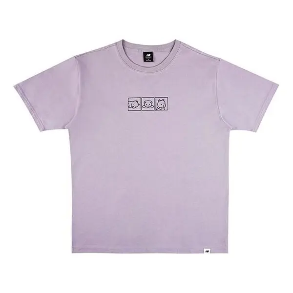 NEW BALANCE X Noritake Graphic T-shirt - Lilac/black