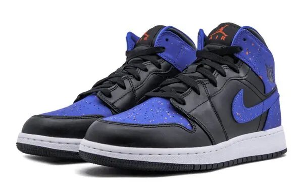 JORDAN 1 Mid "paint Splatter" Sneakers