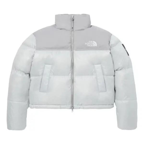The North Face White Label Novelty Nuptse Down Jacket - Ice Grey