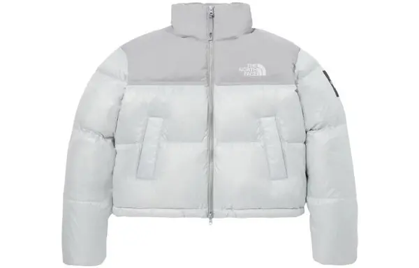 The North Face White Label Novelty Nuptse Down Jacket - Ice Grey