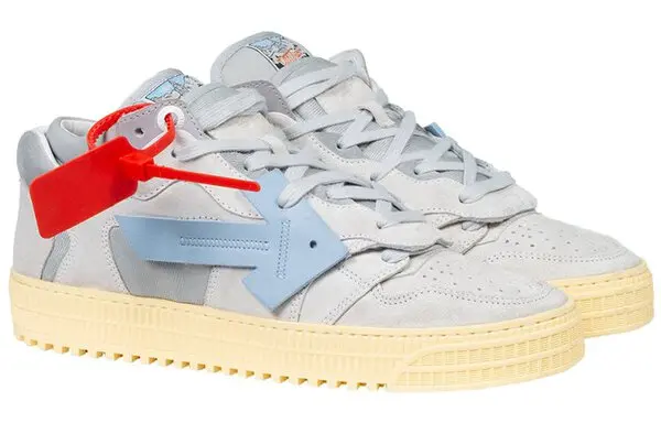 Off-White 3.0 Low Top Sneakers - Grey/blue