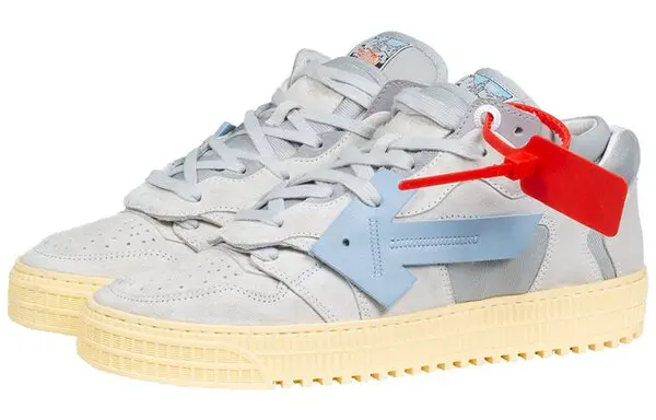 Off-White 3.0 Low Top Sneakers - Grey/blue