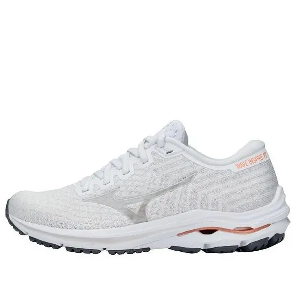 Mizuno Wave Inspire 17 Waveknit - White/gray