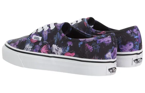 VANS Authentic 'warped Floral - Black