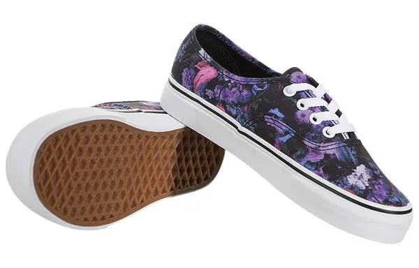 VANS Authentic 'warped Floral - Black