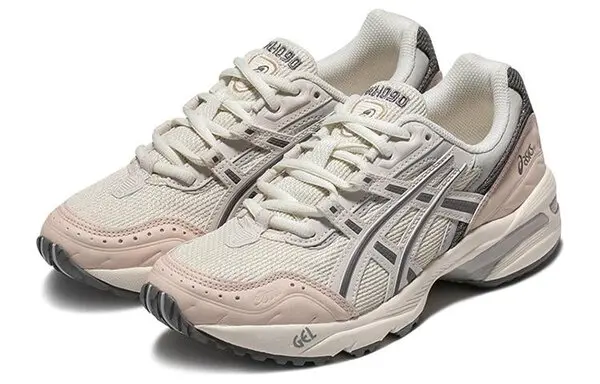 Asics Gel-1090 "white Grey" Sneakers - White/grey