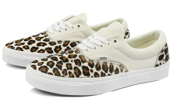 VANS Era Low-top Sneakers With Leopard Print - Whiteleopard