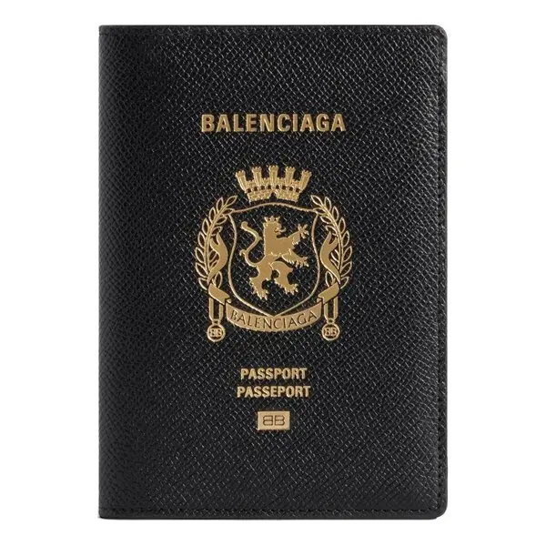 Balenciaga Passport Holder - Black