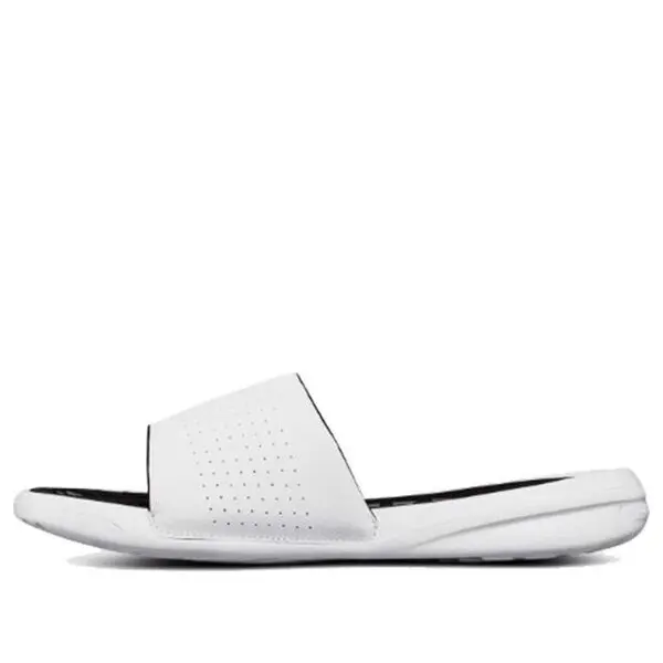 Under Armour Playmaker Slides - White/black