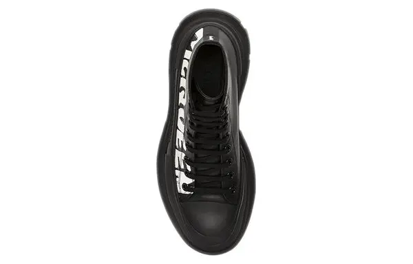 Alexander McQueen Lace Up Ankle Boots