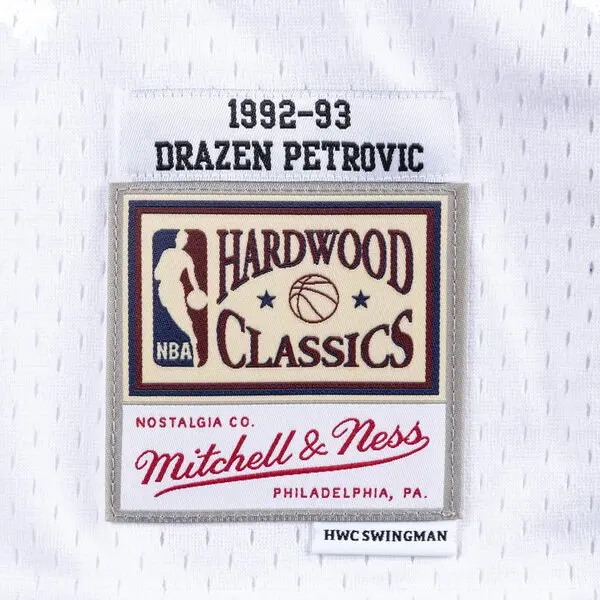 Mitchell & Ness X Nba New Jersey Nets 1992-93 Swingman Jersey 'drazen Petrovic 3