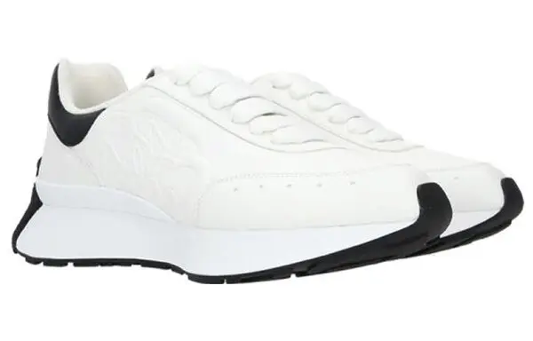 Alexander McQueen Sprint Runner Sneakers - White/black