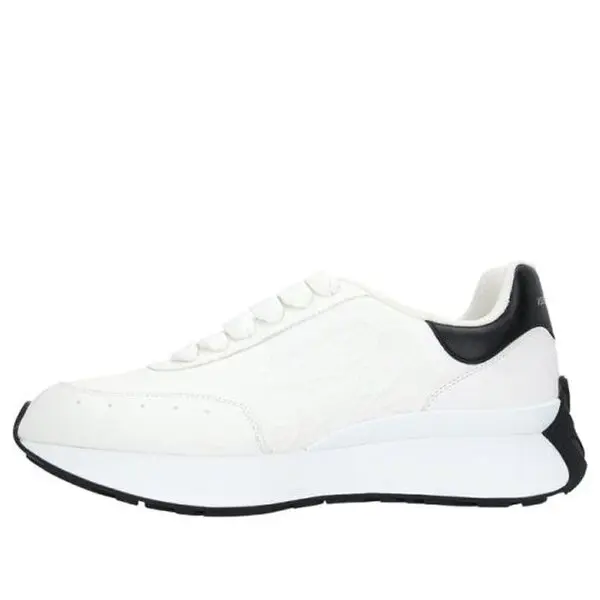 Alexander McQueen Sprint Runner Sneakers - White/black