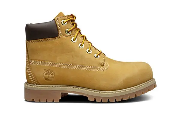 Timberland 6-inch Premium Lace-up Boots - Yellow/black