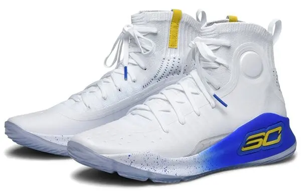 Under Armour Curry 4 "more Dubs" High Top Basketball Shoes