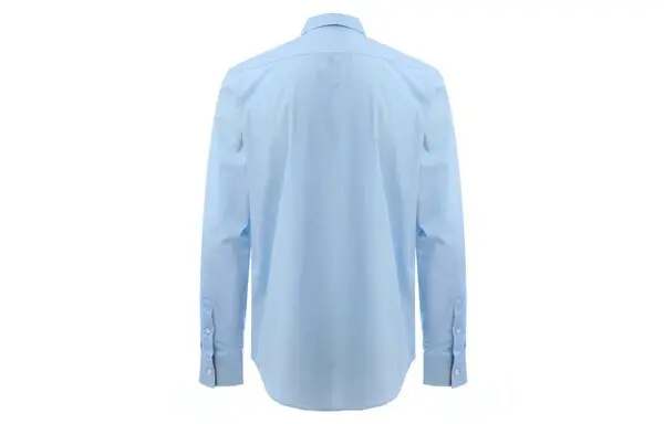Burberry Cotton Classic Long Sleeves Shirt Blue