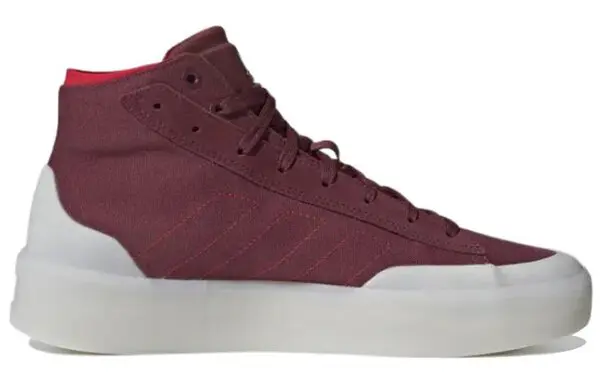Adidas Zensored High Top Sneakers - Red