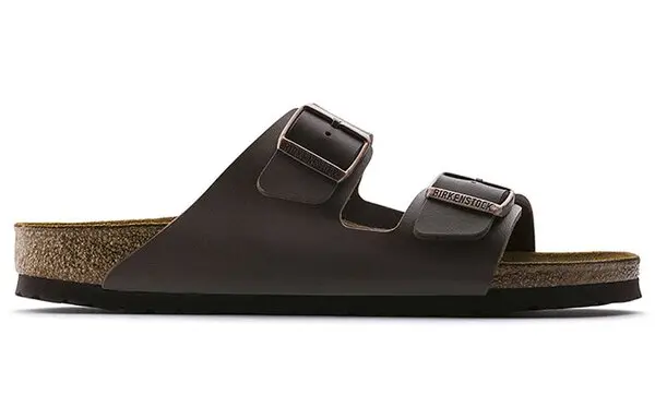 BIRKENSTOCK Arizona Buckled Sandals - Brown
